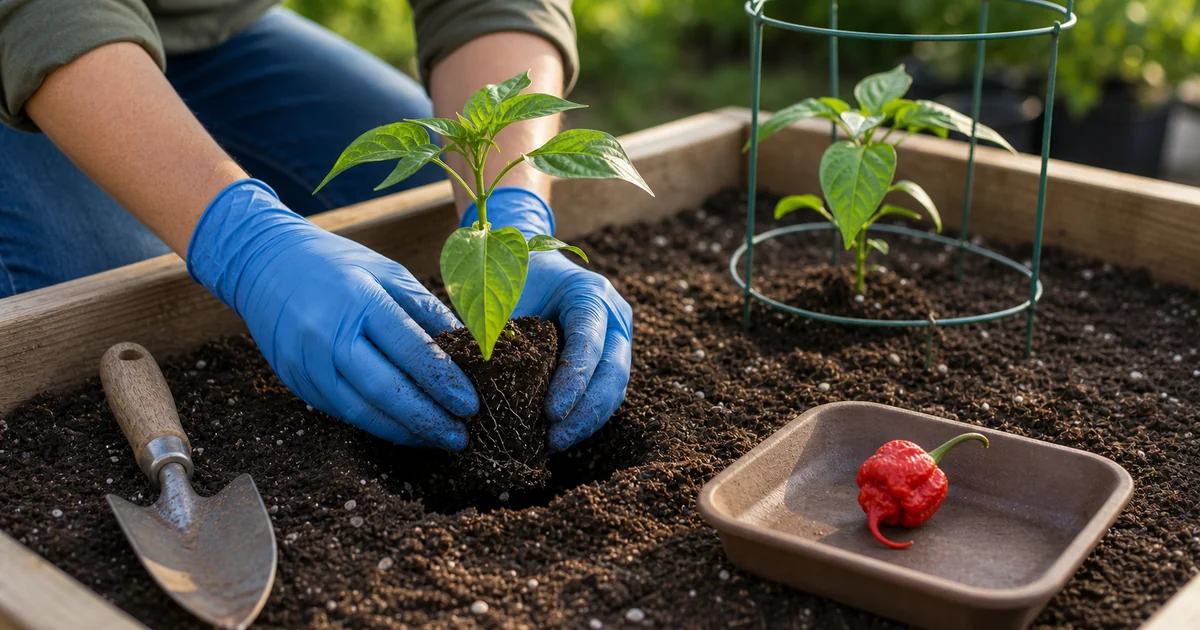Carolina Reaper Planting: Spacing, Timing, Care